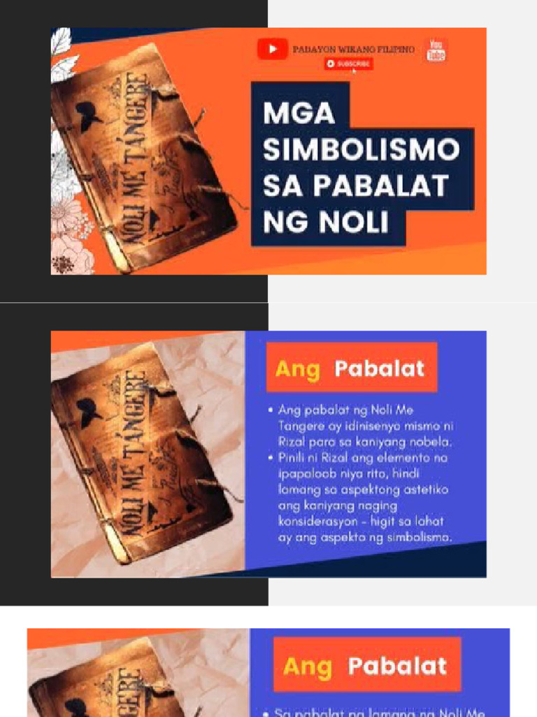 Noli Pabalat | PDF