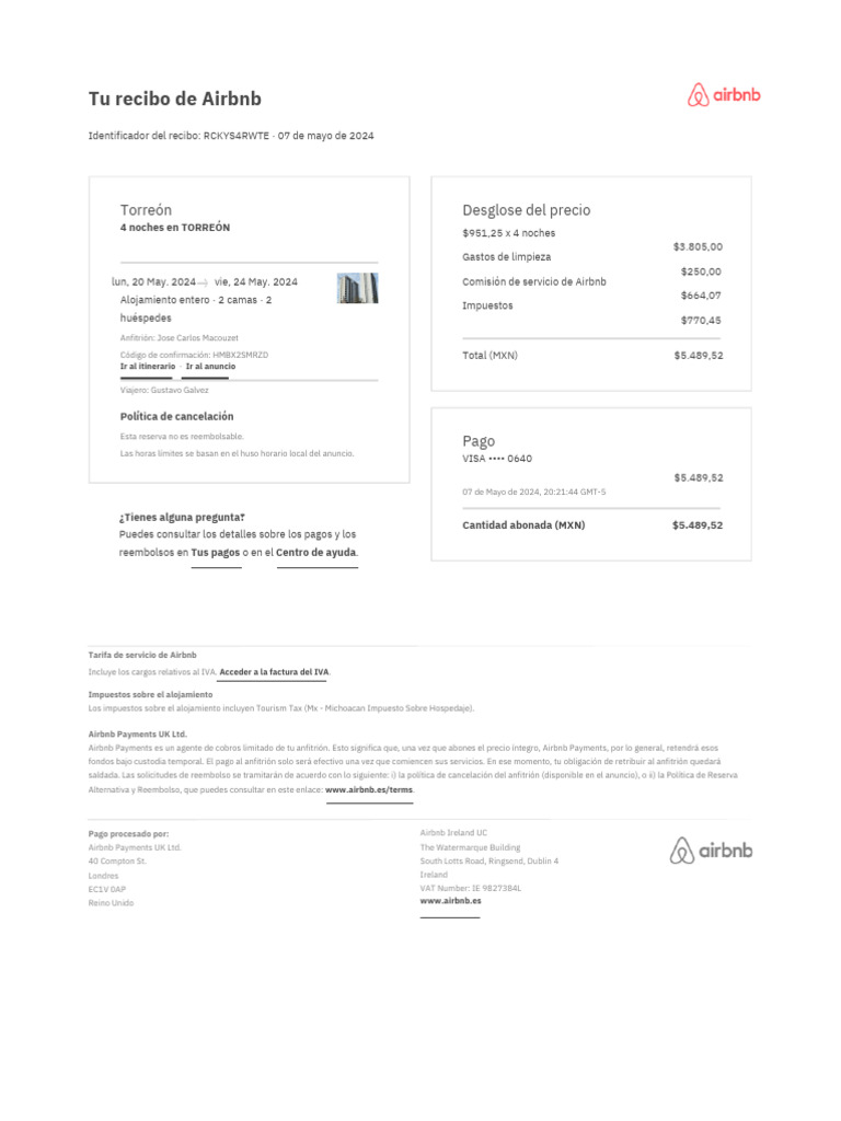 Recibo De Airbnb 240726 210816 Pdf 20240726 233439 0000 Pdf