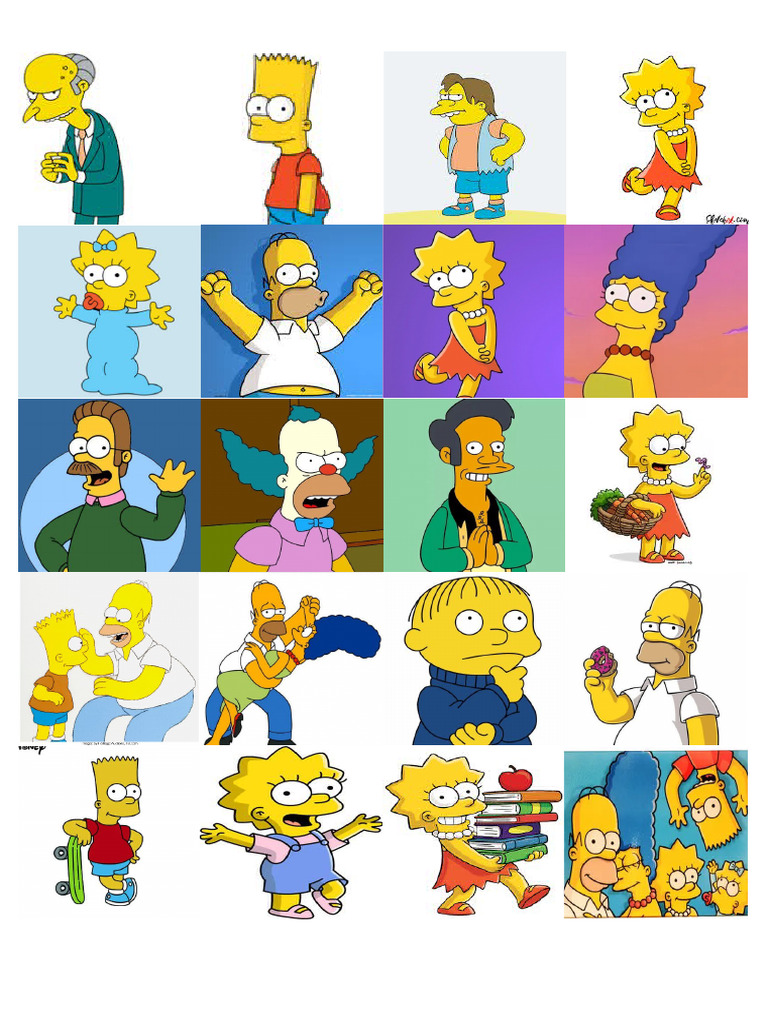 Jogo Da Memória Simpsons | PDF