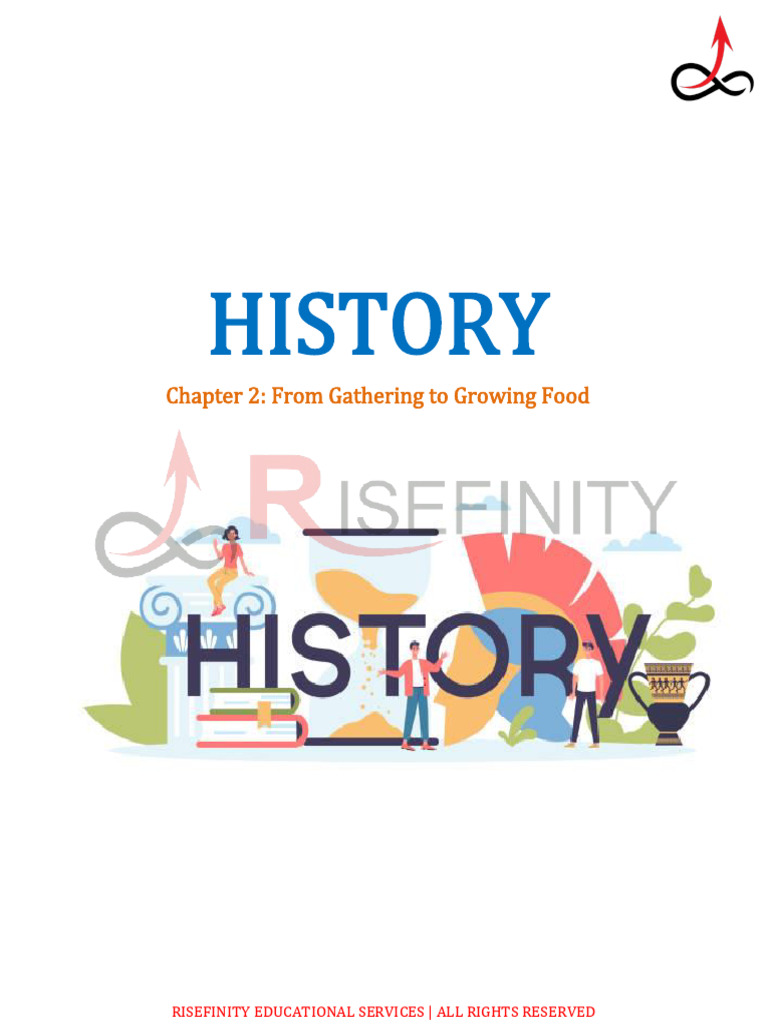Chapter 2 From Gathering To Growing Food Watermark | PDF | Domestication | Agriculture