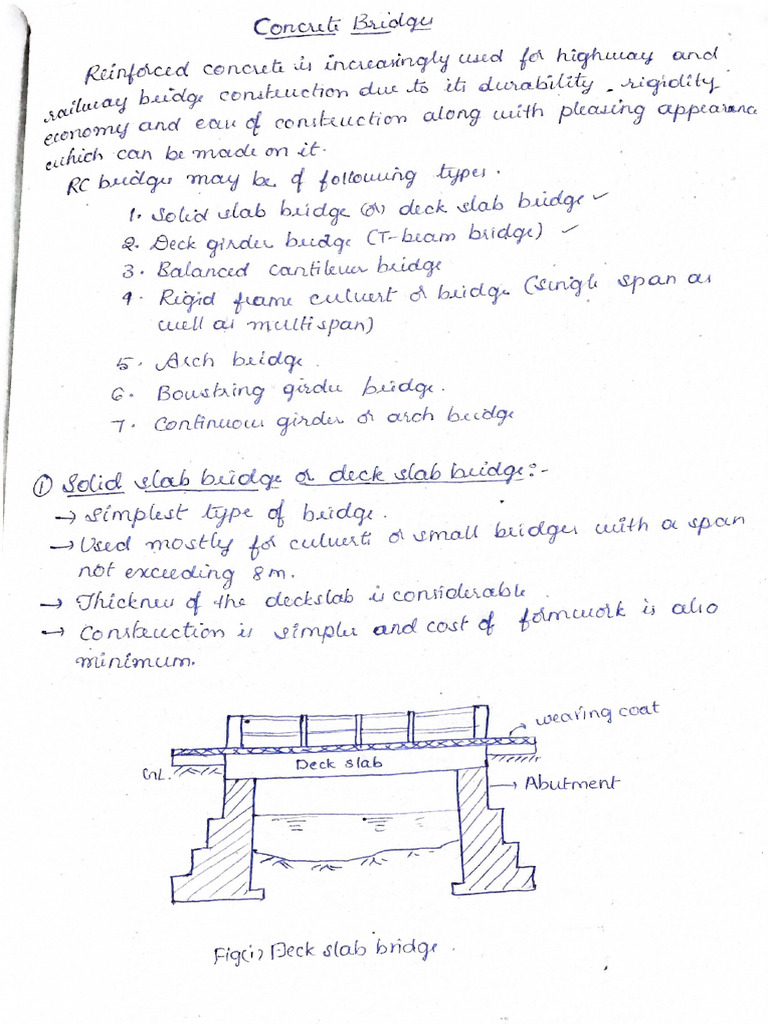 Types of RC Bridges | PDF