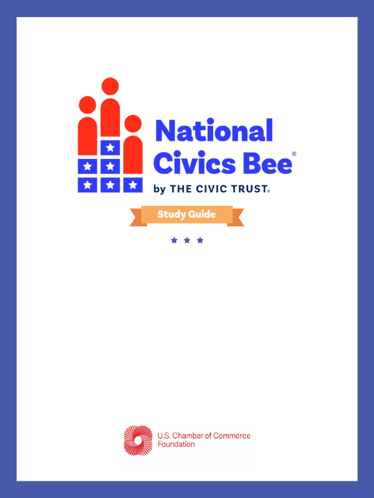 National Civics Bee Study Guide | PDF | American Government ...