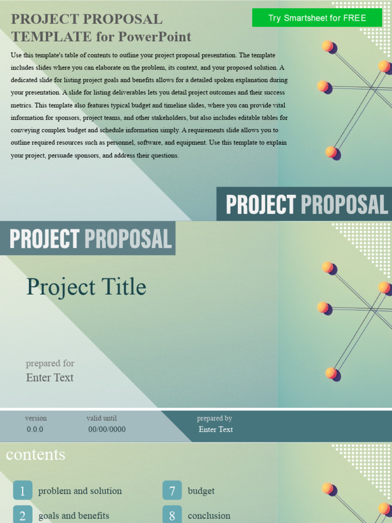 Project Proposal Template for PowerPoint | PDF | Computing