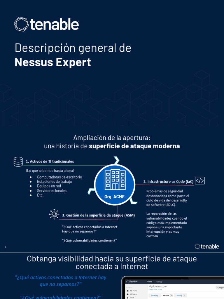 Nessus Expert Channel Overview - Es-La | PDF | Internet | Computación ...