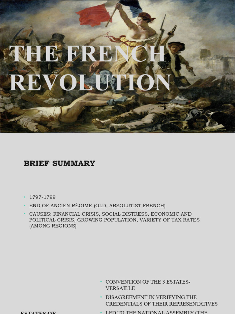 Overview of the French Revolution | PDF | French Revolution | Government