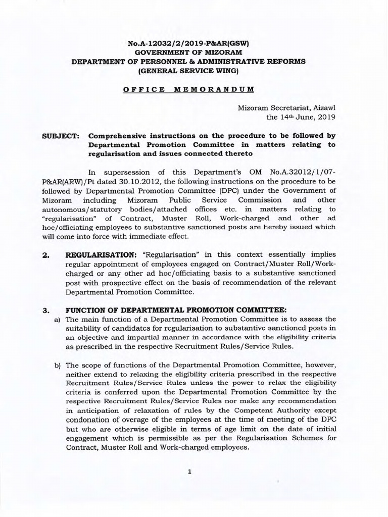 DPC Regularisation | PDF