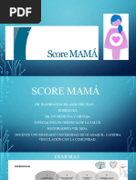impr-SCORE MAMA - 2025 | PDF | Parto | El embarazo
