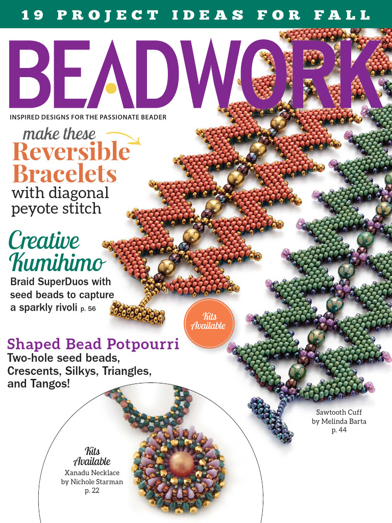 Beadwork AugSept2016 | PDF | Beadwork | Bead
