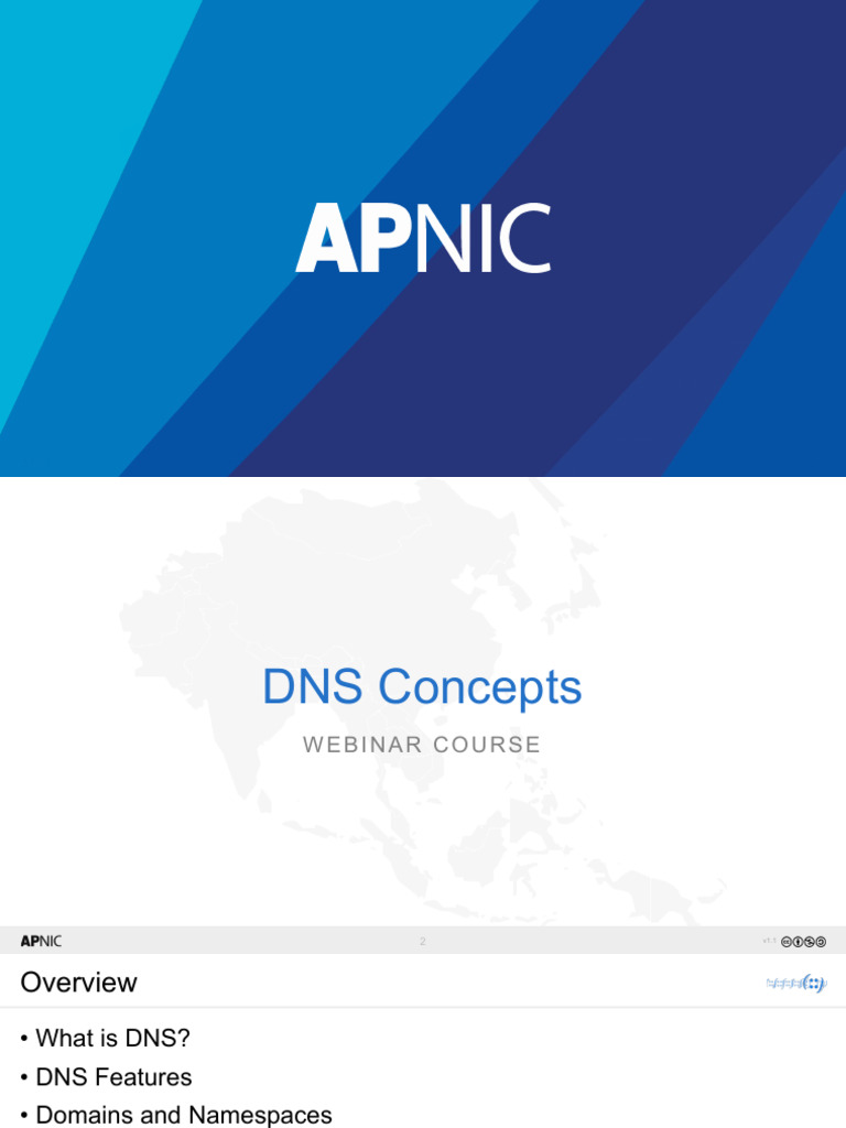 Webinar DNS Concepts | PDF | Domain Name System | Domain Name