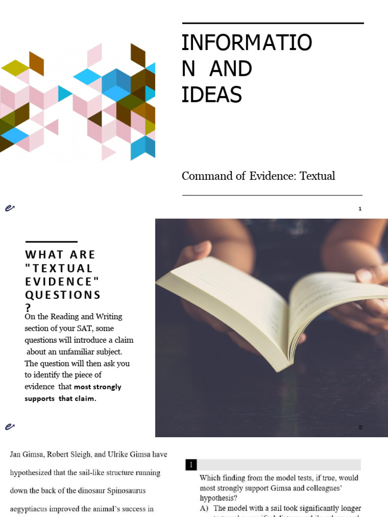 Lesson 1 | PDF | Evidence | Science