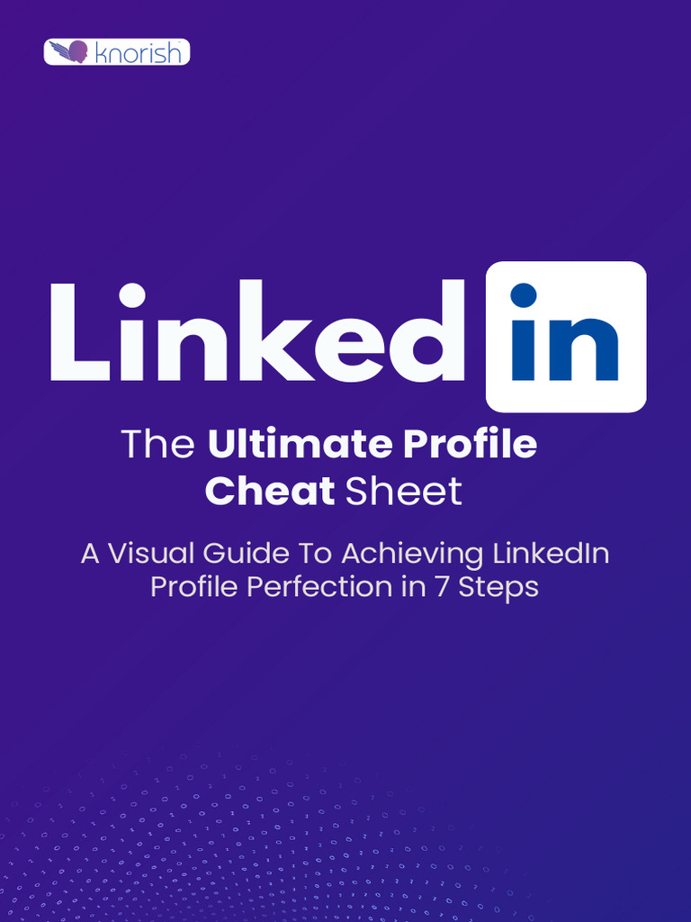Ebook 2 Linkedin Profile Optimization Pdf Linked In Cyberspace