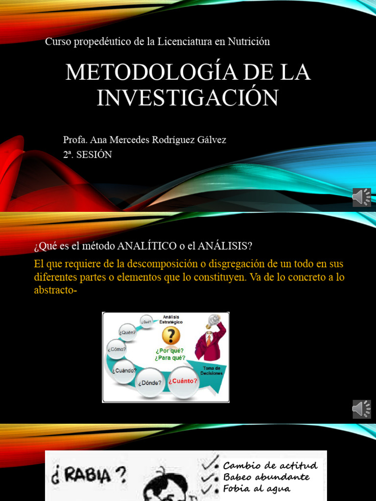 Metodología de La Investigación 2a Sesión | PDF | Paradigma | Experimentar