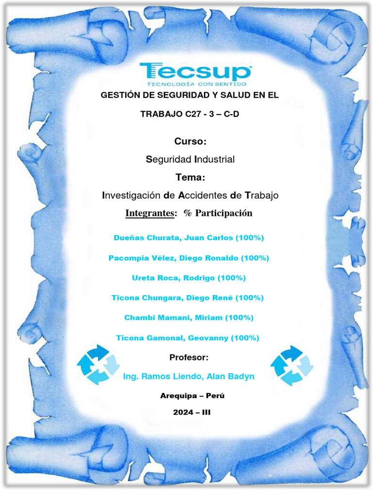 Taller - Grupal - Semana - 11 Dueñas Entregar | PDF | Perforar | Sector ...