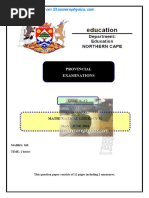 Mathematical Literacy P2 Nov 2022 Eng | PDF