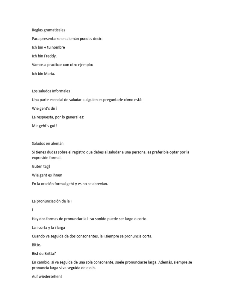 Reglas Gramáticales | PDF | Verbo | Sustantivo