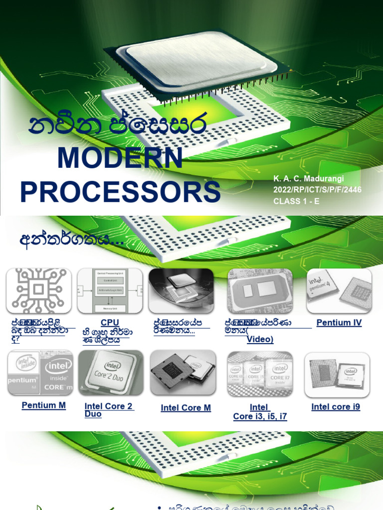 Processors | PDF