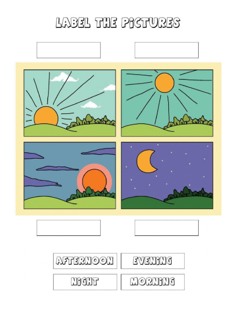 Parts of The Day | PDF