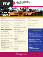 UCU Admission Application Guide | PDF