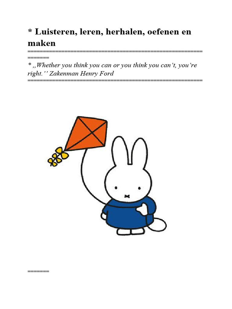 Leerstof Derde Klas | PDF