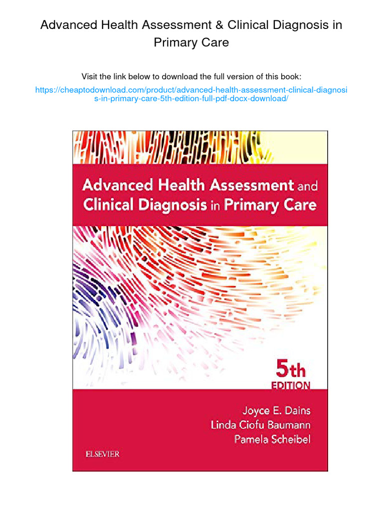 Advanced Health Assessment & Clinical Diagnosis in Primary Care. 5th ...