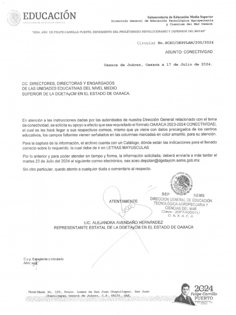 Circular 200 CONECTIVIDAD | PDF