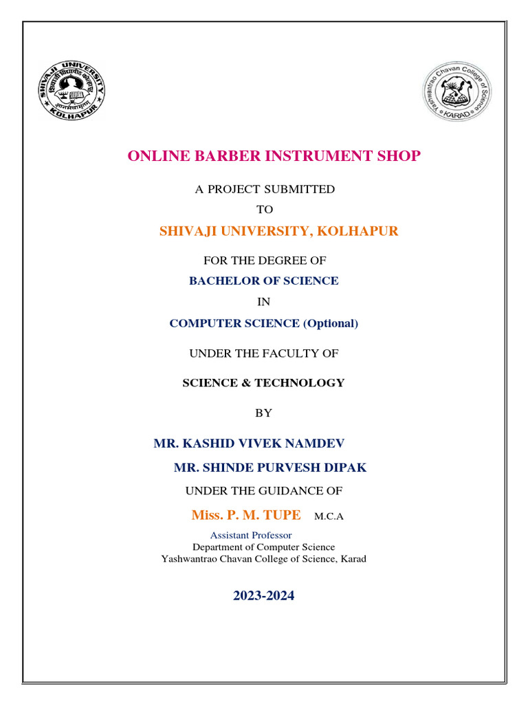 Final Front Pages Project | PDF | Computing | Information Technology