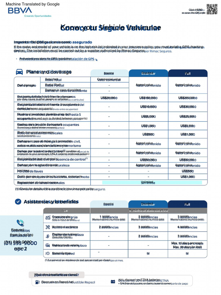Guia Resumida Seguro Vehicular (Nacar) | PDF | Insurance | Vehicle ...