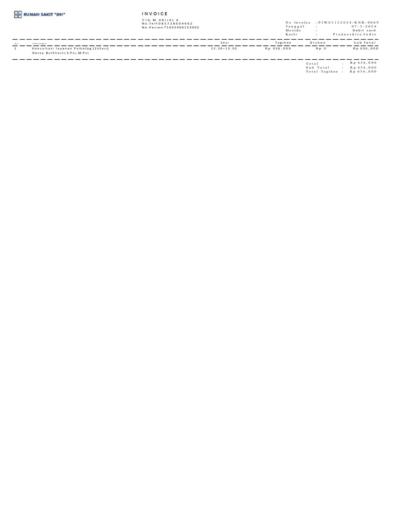 Invoice P Jw07032024 RNR 11 | PDF