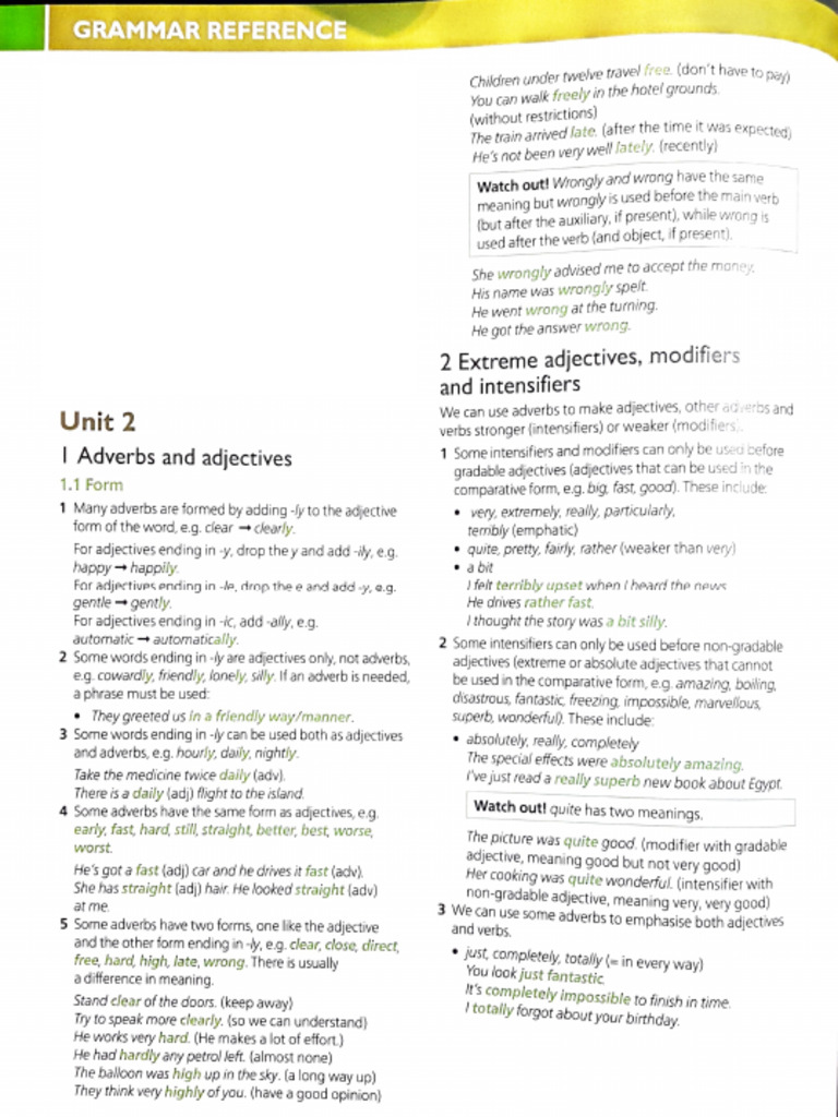 Gold New Edition - Page 142 | PDF | Adjective | Adverb