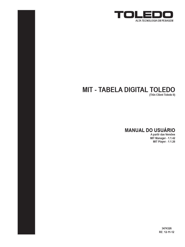 MIT - Tabela Digital - Rev. 12-11-12 | PDF | Rede de computadores | USB