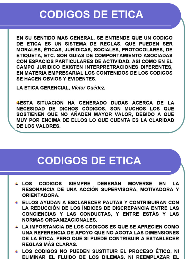 Código de Ética (Teoría) | PDF | Comportamiento | Etiqueta