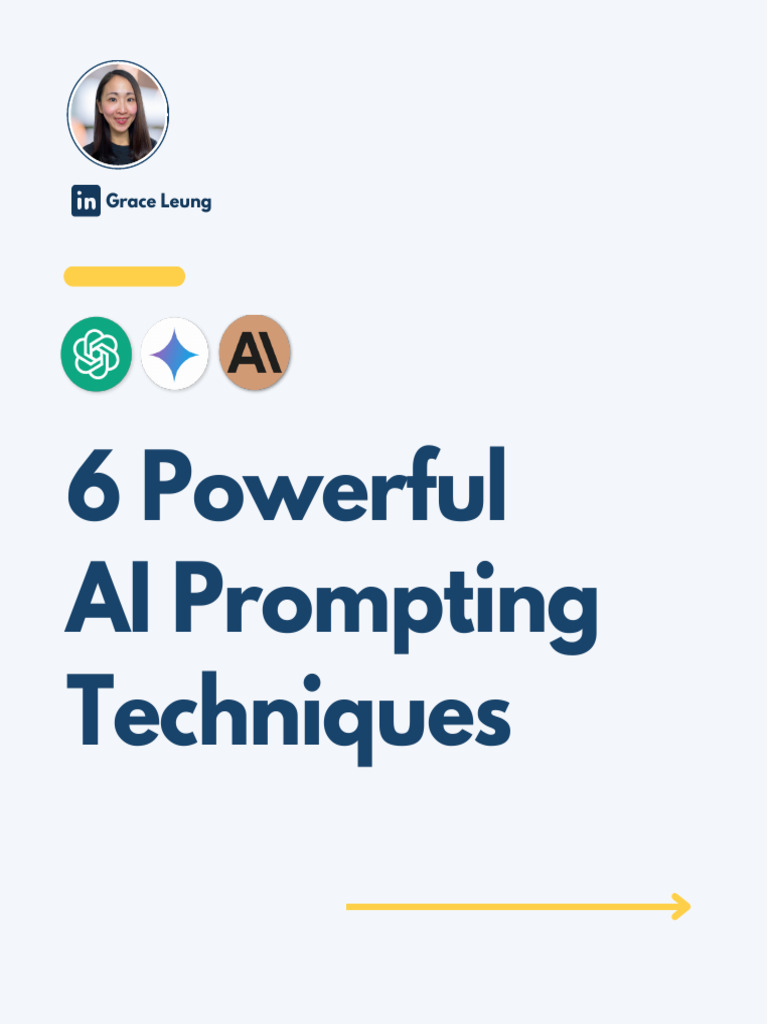 6 AI Prompting Techniques for Success | PDF | Intelligence (AI ...
