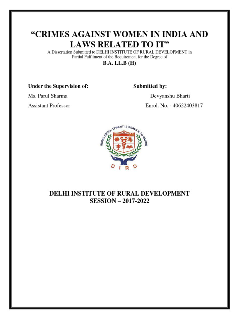 Yash Project final | PDF | Woman | Literacy