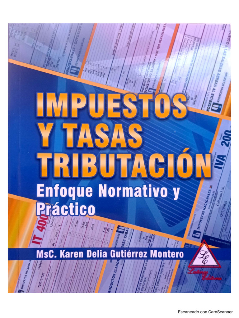 Impuestos Tasas y Tributos | PDF