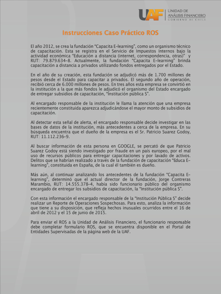 Instrucciones Caso Práctico ROS | PDF