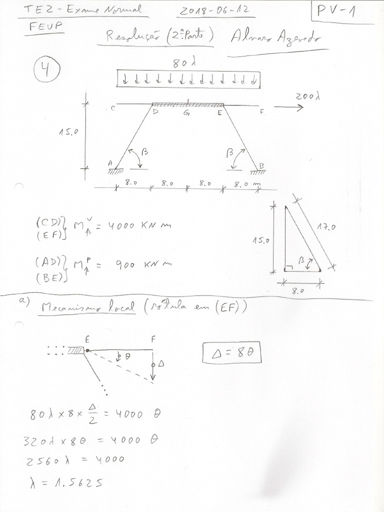 2018 - 06 - 12 - TE2 - Exame Normal - P4 | PDF