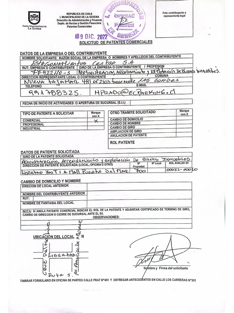 Solicitud de Patente | PDF