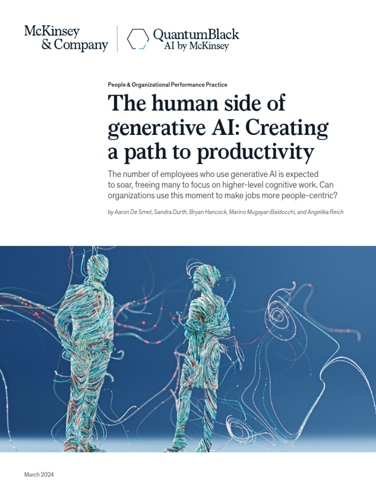 The Human Side of Generative Ai Creating A Path To Productivity | PDF | Artificial Intelligence ...