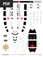 Model Airplane Assembly Guide | PDF