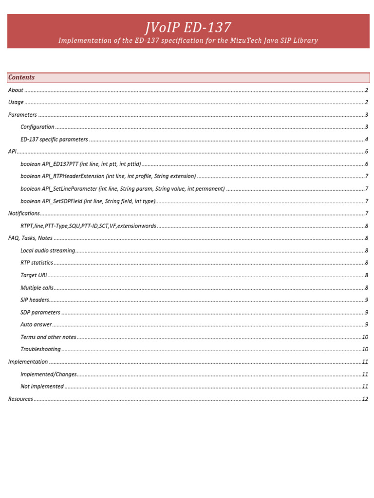 Jvoip ED 137 | PDF | Session Initiation Protocol | Parameter (Computer ...