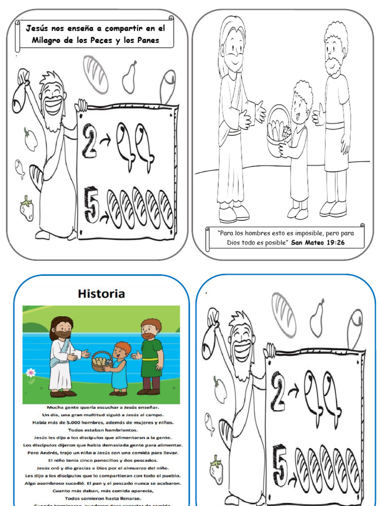 Tema - Jesus Alimenta A 5000 | PDF