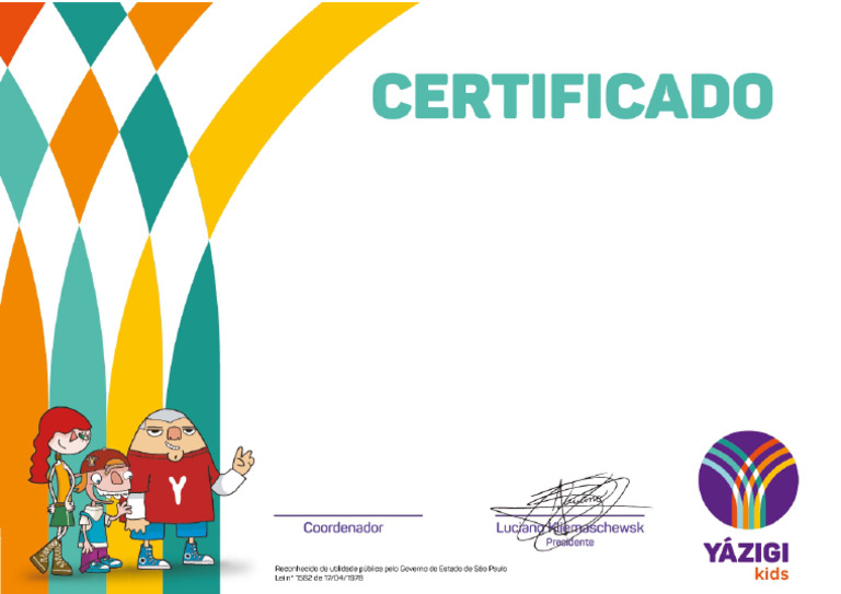 Certificado Kids | PDF
