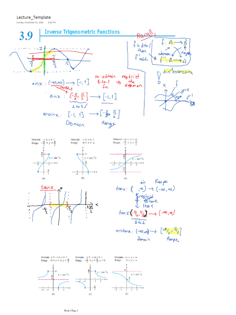 Week 5 Lecture Template Guide | PDF