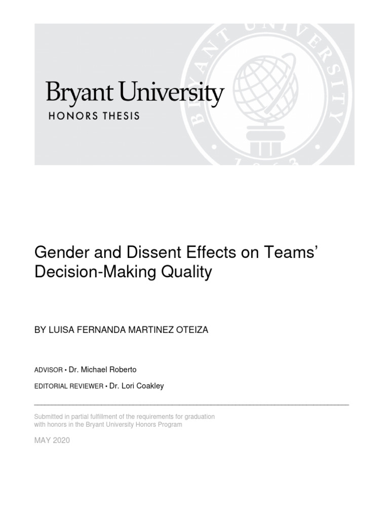 Project Decision Fulltext | PDF | Analysis Of Variance | Experiment