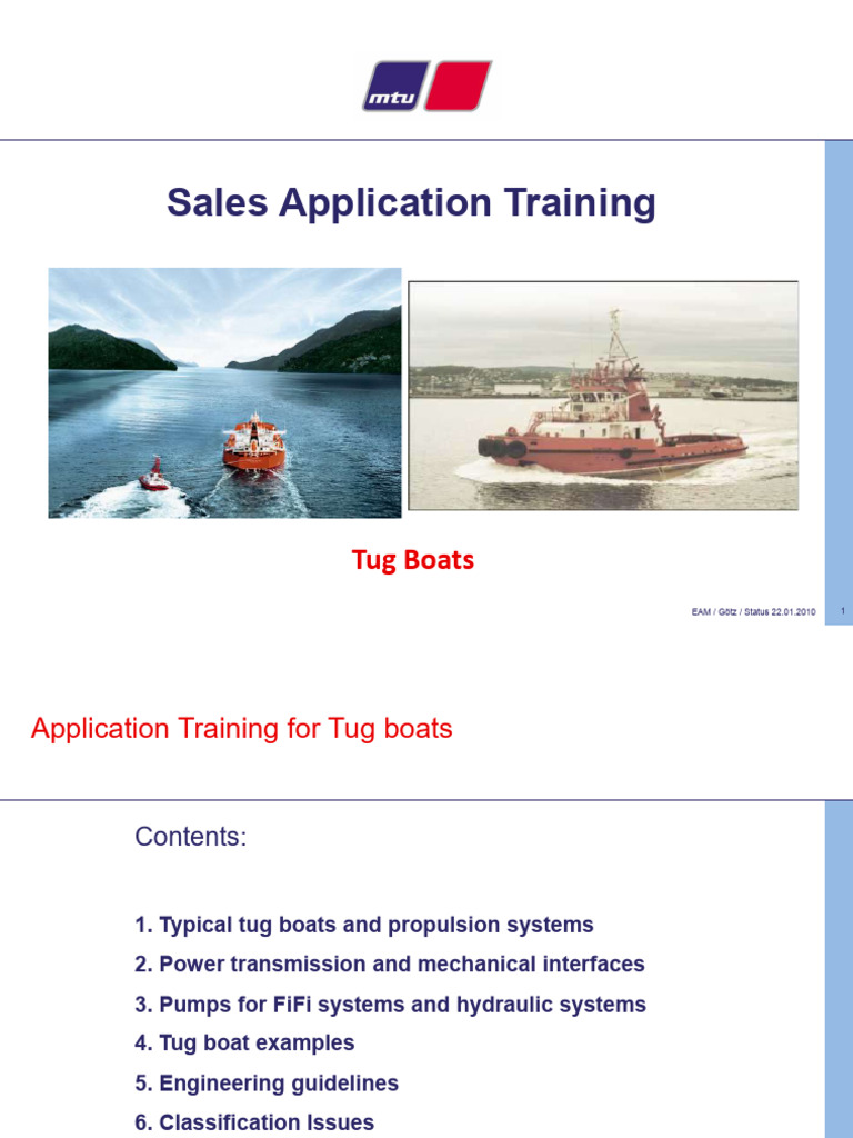 Tug Boat Presentaci (On | PDF | Tugboat | Marine Propulsion
