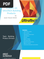 Ultratech Product List | PDF | Cement | Concrete