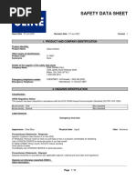 Windex® Original Glass Cleaner: Material Safety Data Sheet | PDF ...