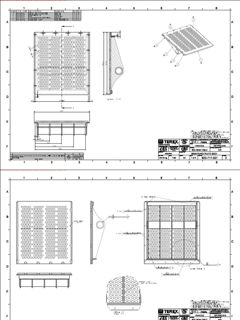 Index Part Name Description Material Qty Rev: N/A See Bom Table MP-PRO ...