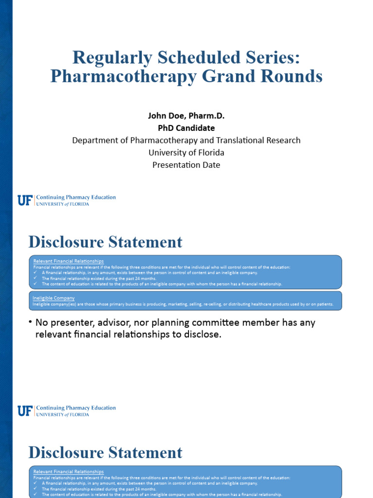 24 011 PTR - RSS Slide Template | PDF | Pharmacy | Pharmacist