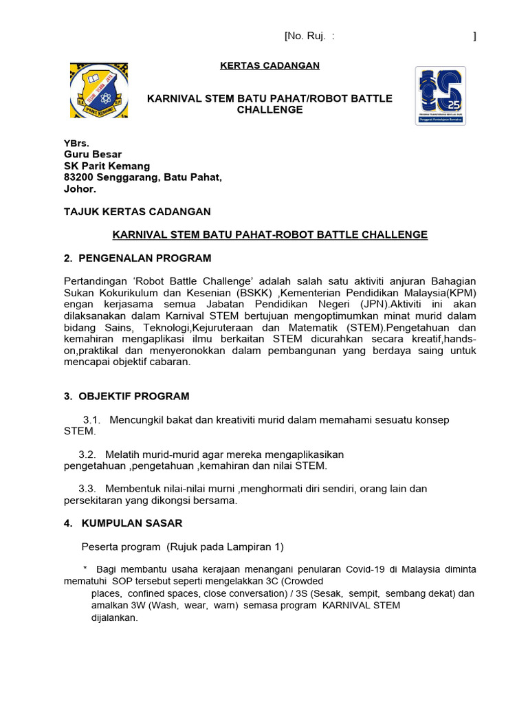 Kertas Kerja Stem | PDF Kertas Kerja Stem | PDF